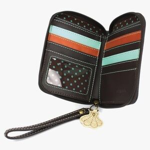 Chala | Bags | Nwt Chala Zip Around Vegan Leather Wallet Flip Flop ...